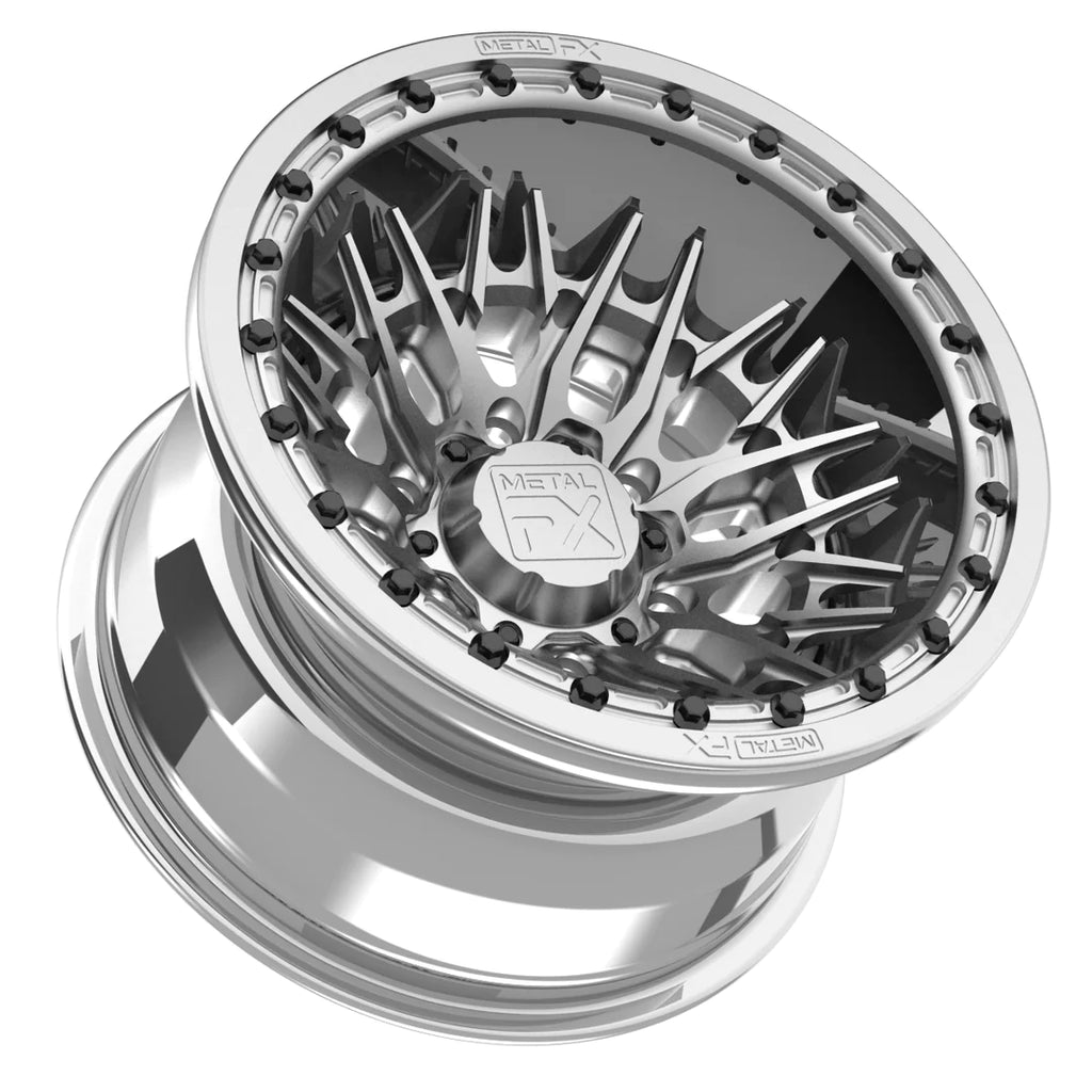 Metal FX Offroad Falcon 6R 15 x 8 15 x 11 Forged 3-Piece Beadlock Cust ...