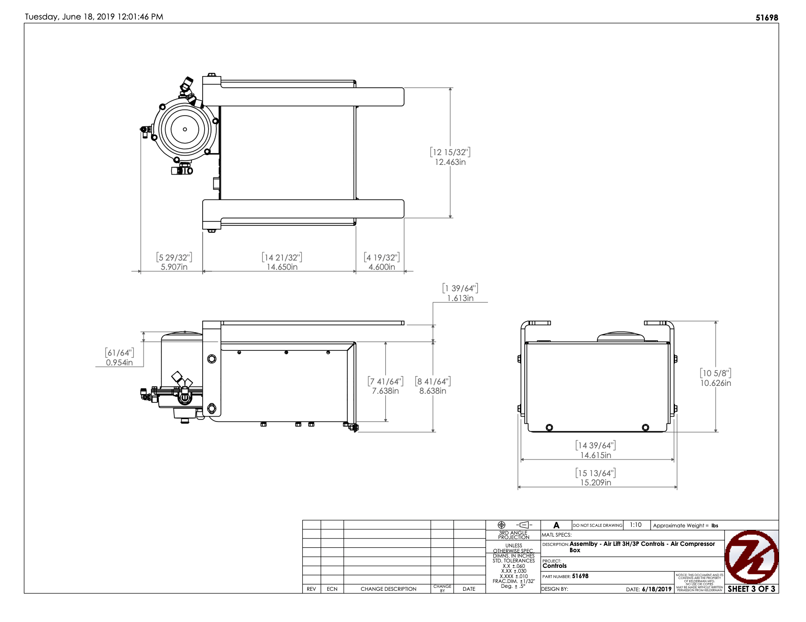 Kelderman Suspension Air Lift 3h Electronic Control System – Industrial ...