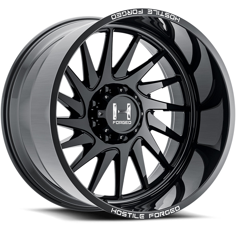 HOSTILE FORGED HF16 GLOSS BLACK – Industrial Motoring