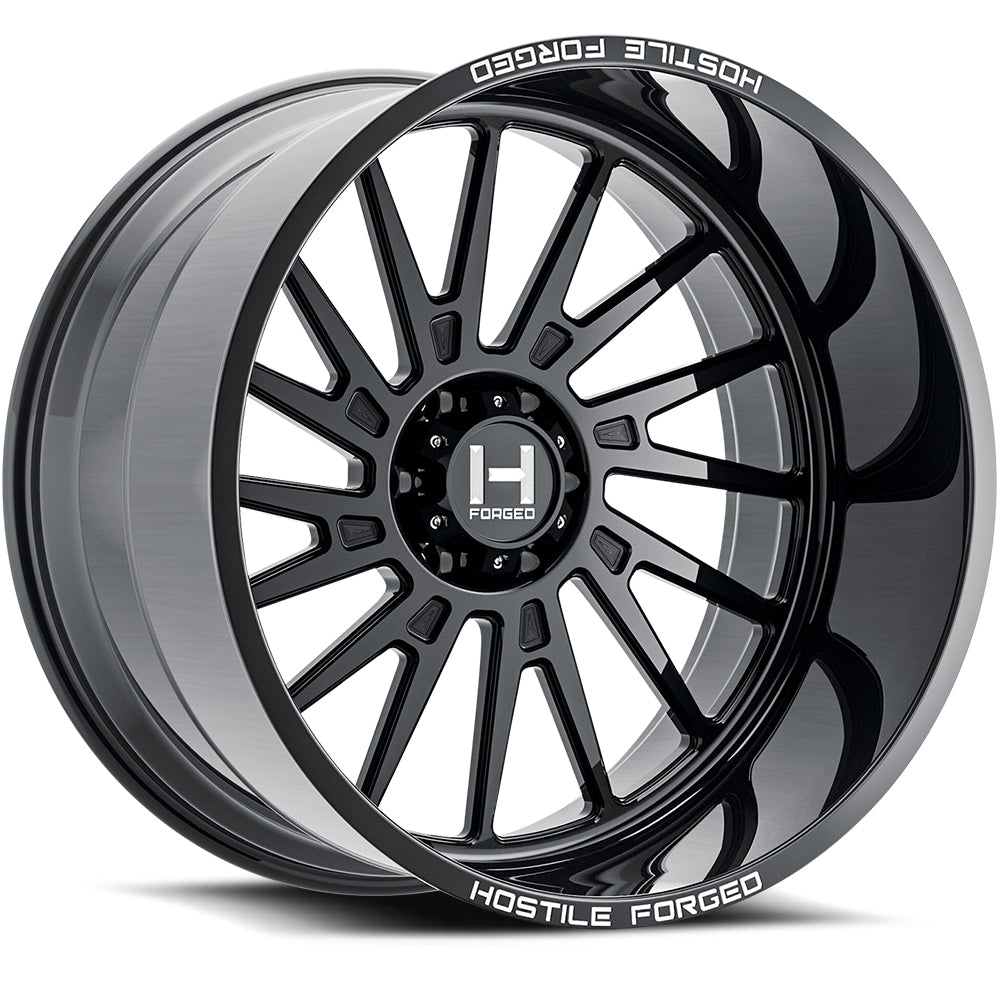 HOSTILE FORGED HF17 GLOSS BLACK – Industrial Motoring